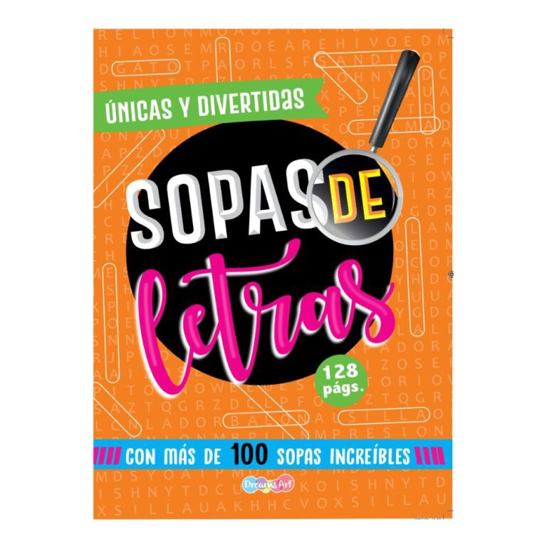 Únicas y divertidas Sopas de letras – Dreams Art