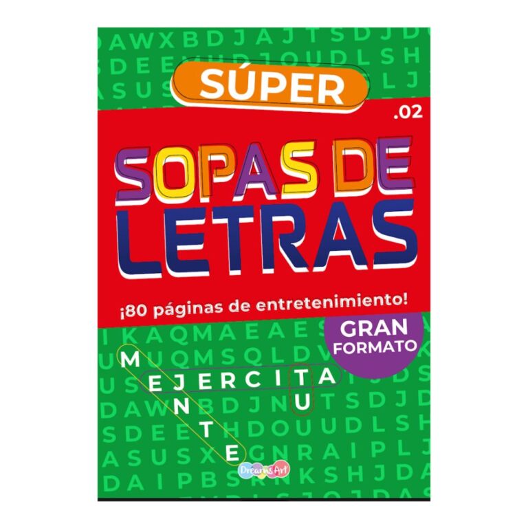 Súper sopas de letras – Dreams Art